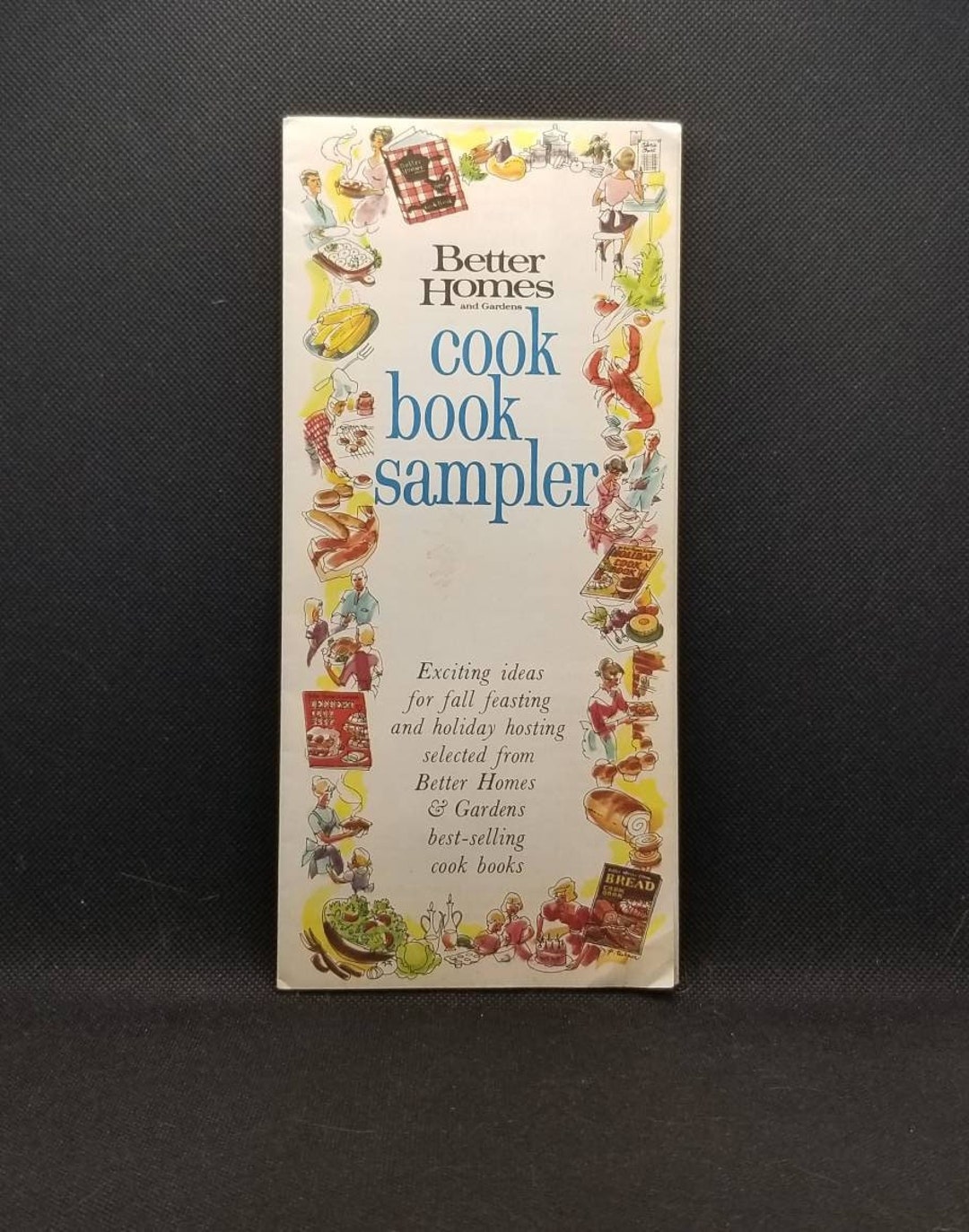 Vintage Better Homes & Gardens Cookbook Sampler Fold-out Booklet - Etsy