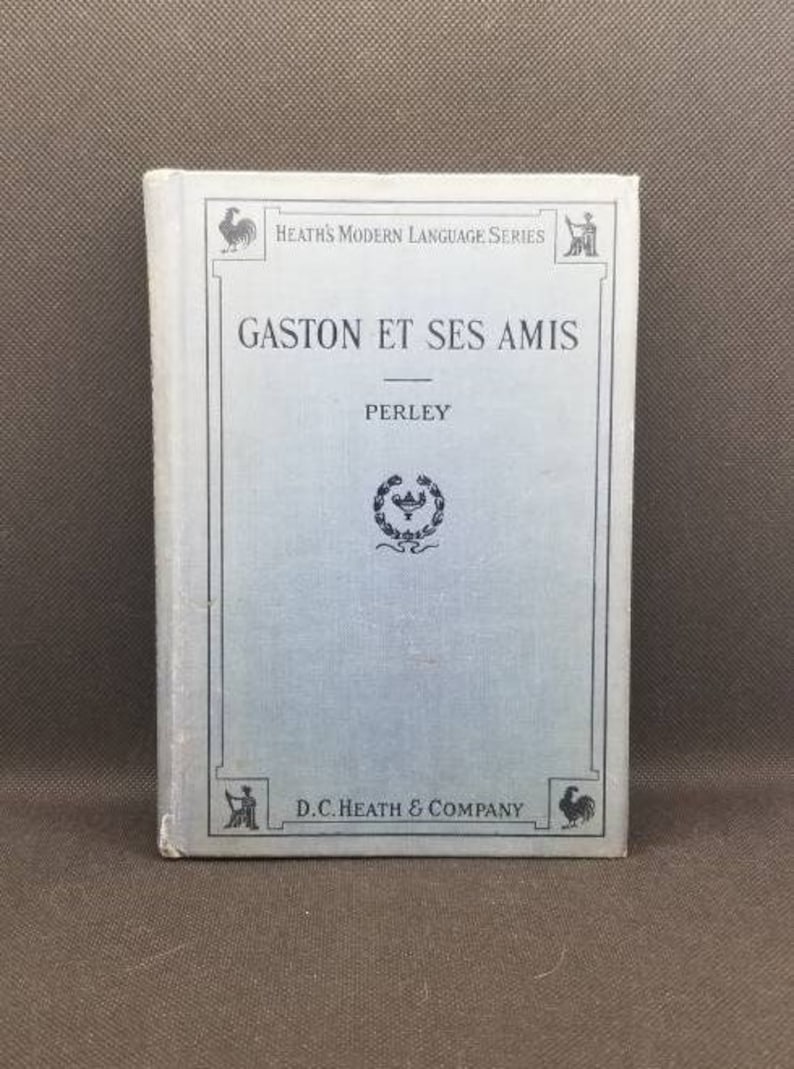 Charming French Children's Book Gaston Et Ses Amis - 1930 - Etsy