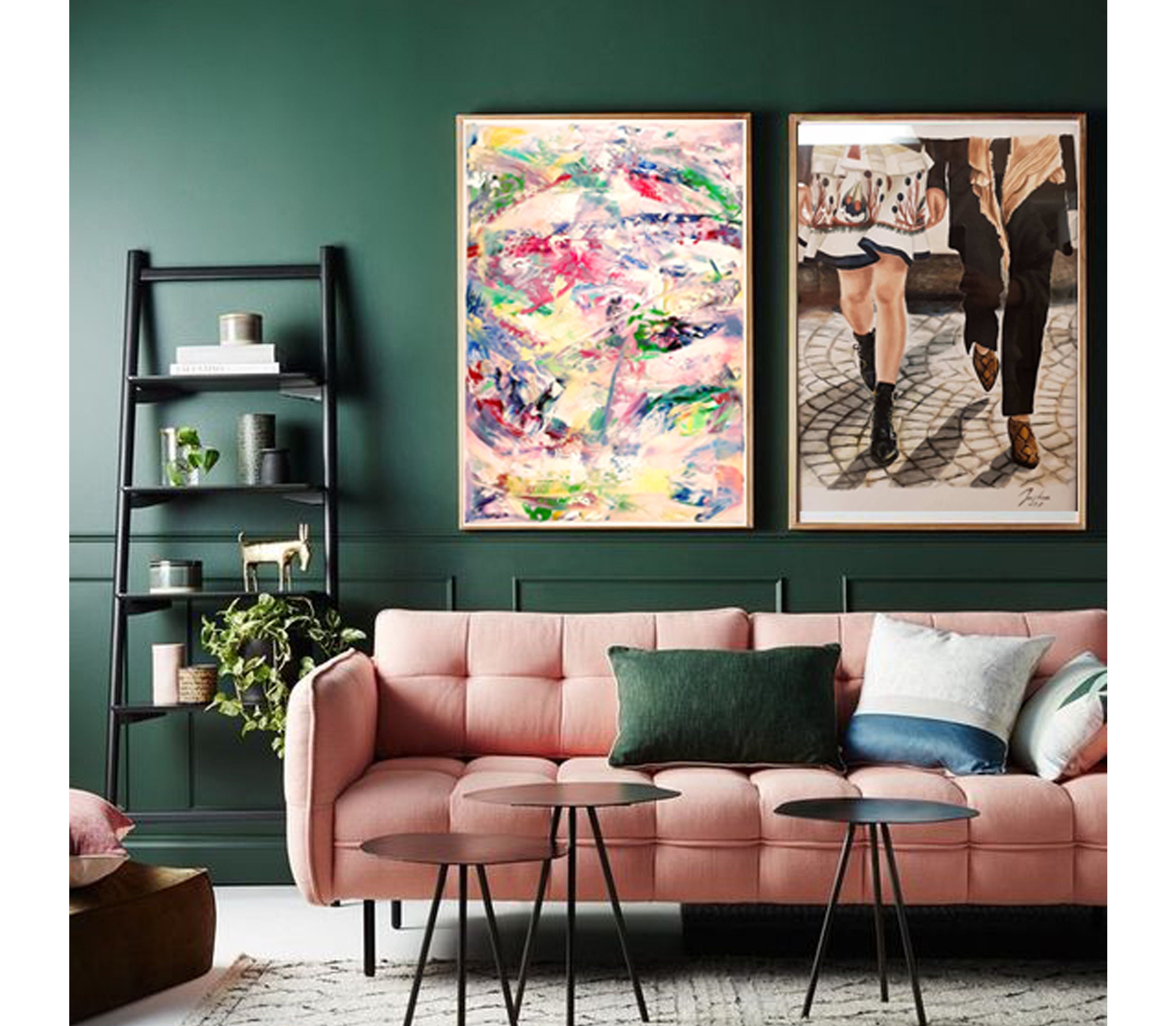 Chloe Street Style Illustration / Fashion Illustration / - Etsy