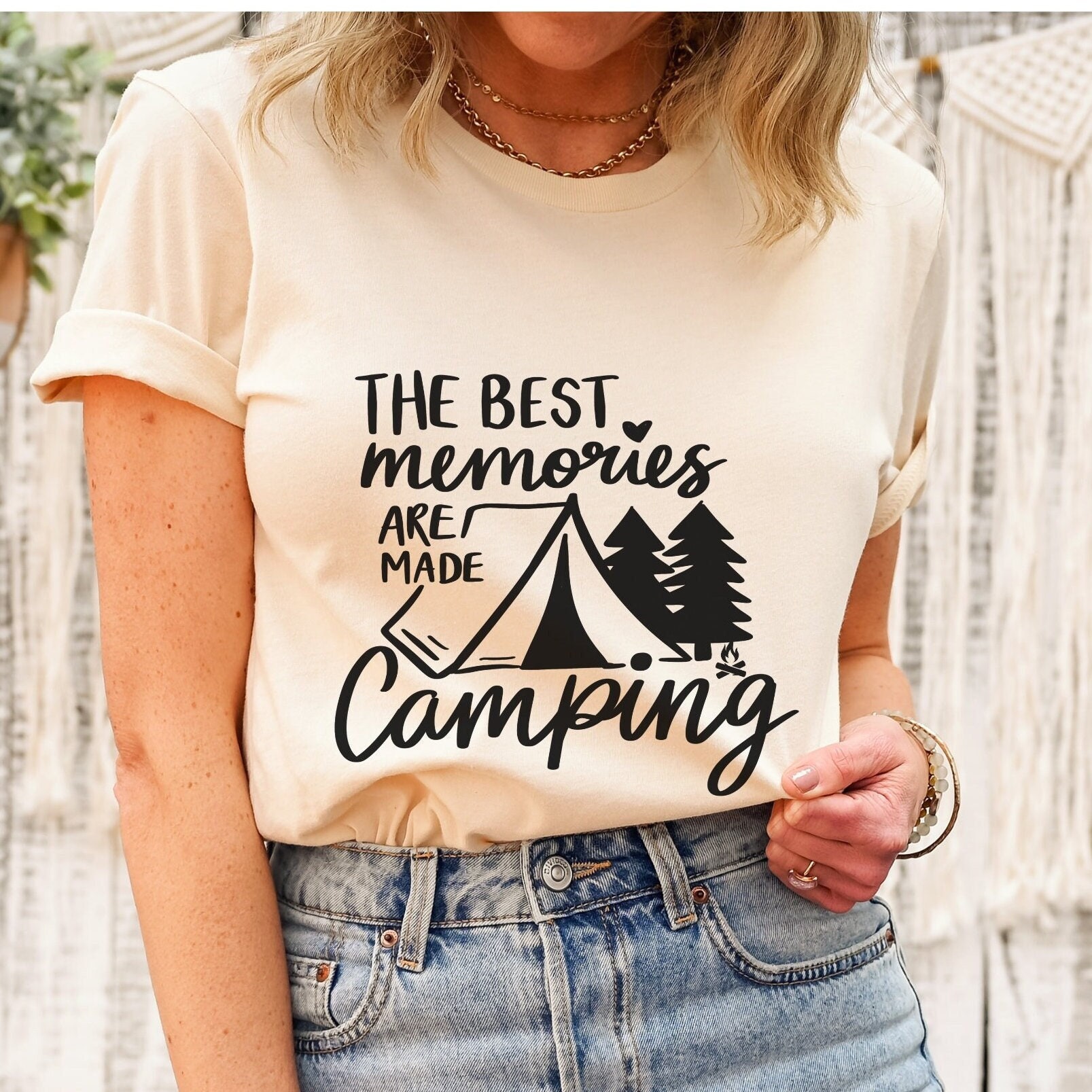 The Best Memories Are Made Camping T-shirt, Camping Lover Gift ...