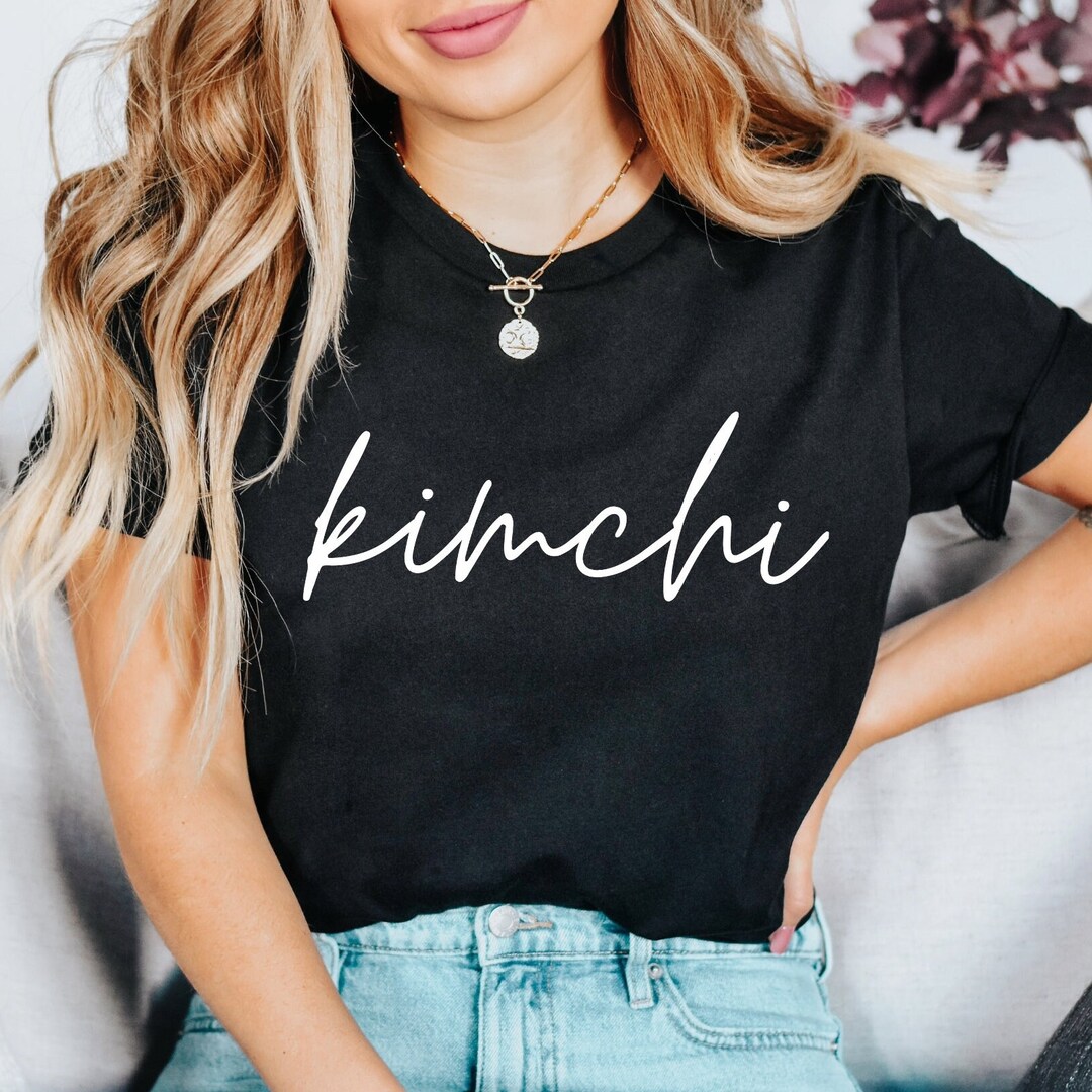 Kimchi Shirt, Korean Food Shirt, Korean Shirt, Korean Street Food ...