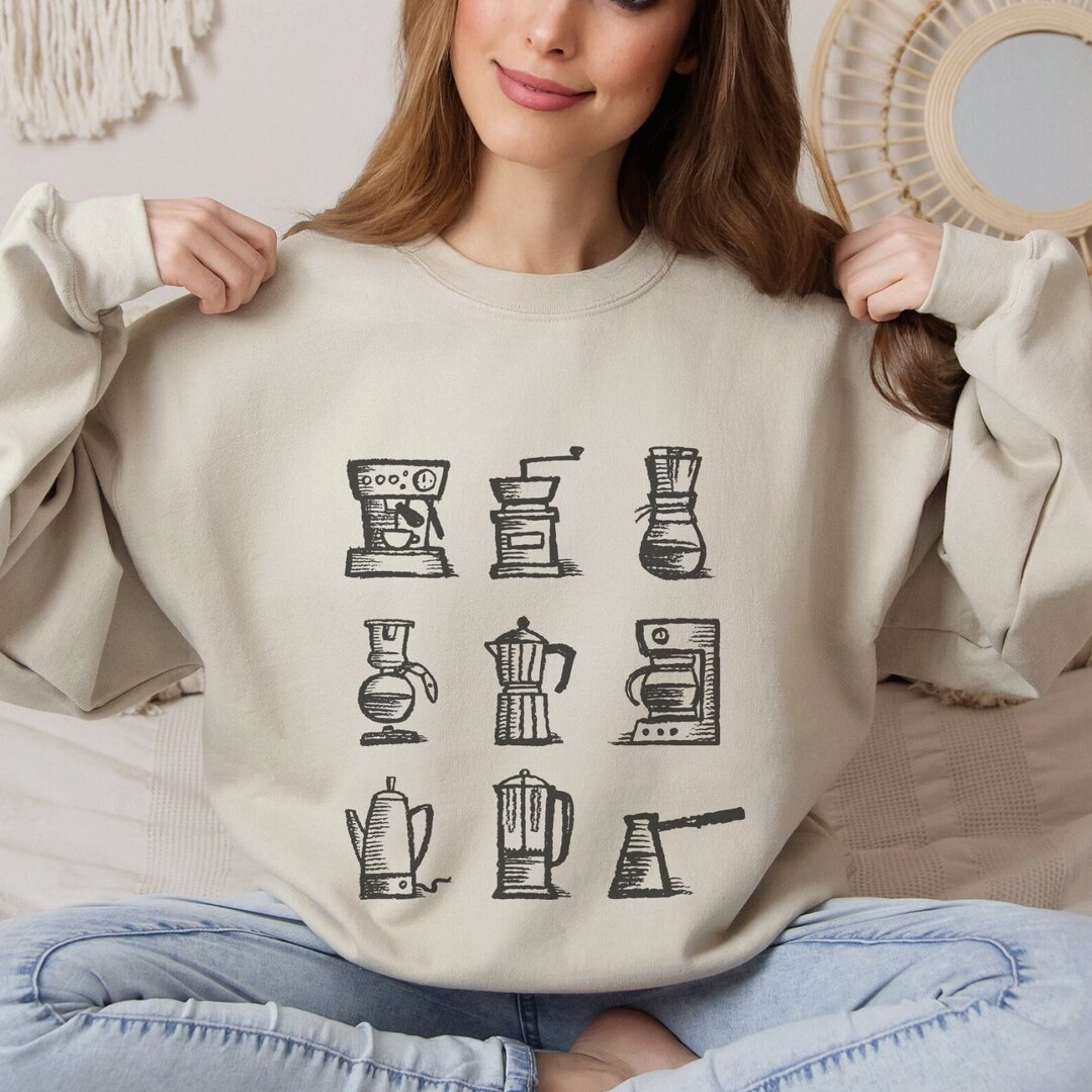 Barista Sweatshirt, Coffee Maker Sweatshirt, Coffee Sweatshirt, Coffee ...