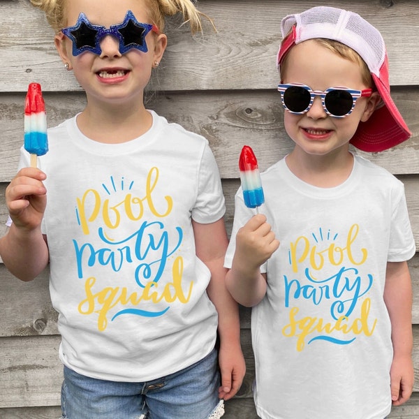Kids Pool Party Shirt - Etsy