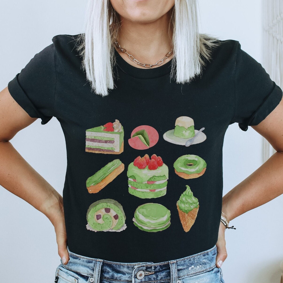 Matcha Shirt, Cottagecore Tee, Tea Lover Gift, Aesthetic Clothing ...