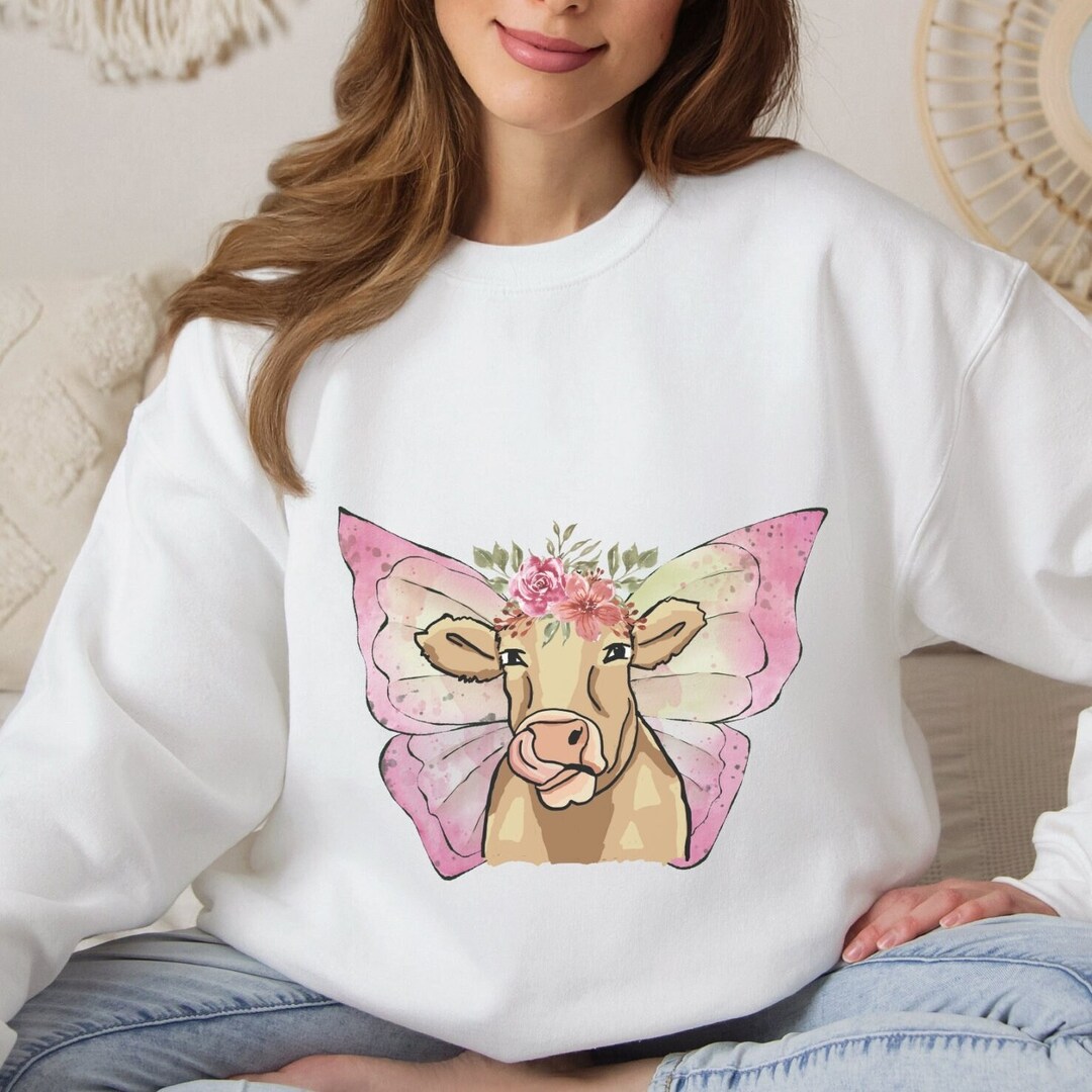 Venezuelan Sweatshirt, La Vaca Mariposa, Chamo Chama Gifts, Venezuelan ...