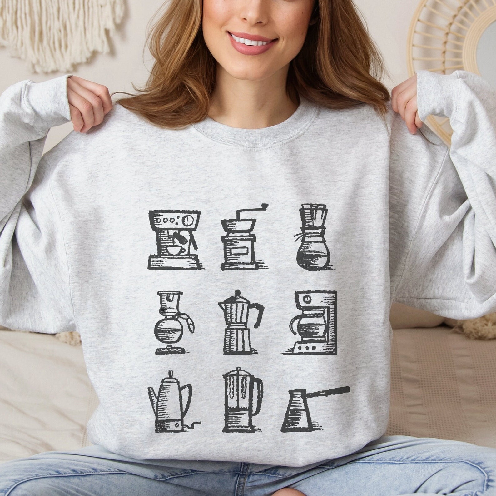 Barista Sweatshirt, Coffee Maker Sweatshirt, Coffee Sweatshirt, Coffee ...