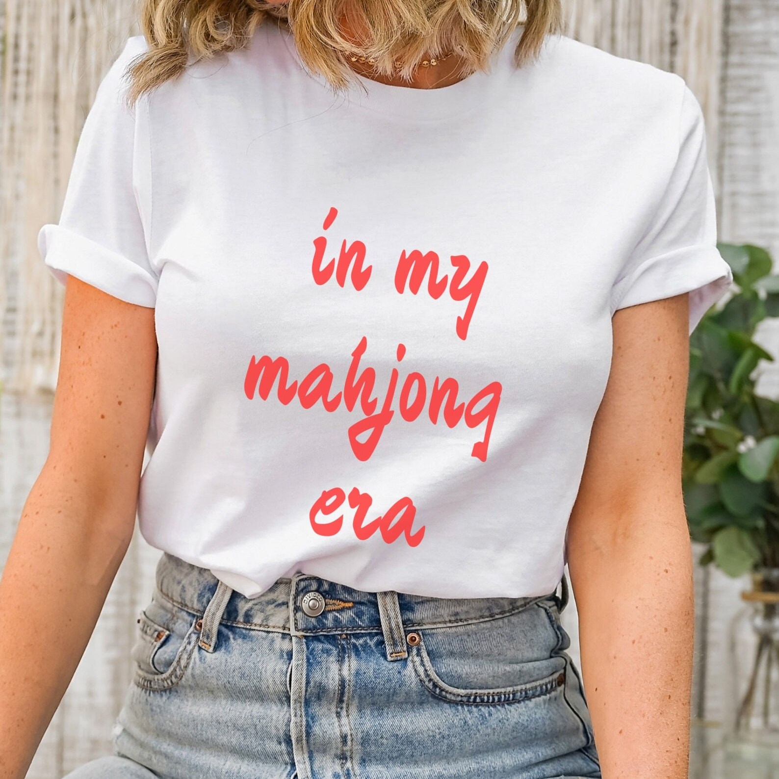 Mahjong T-shirt, in My Mahjong Era T-shirt, Mahjong Gift, Mahjong ...
