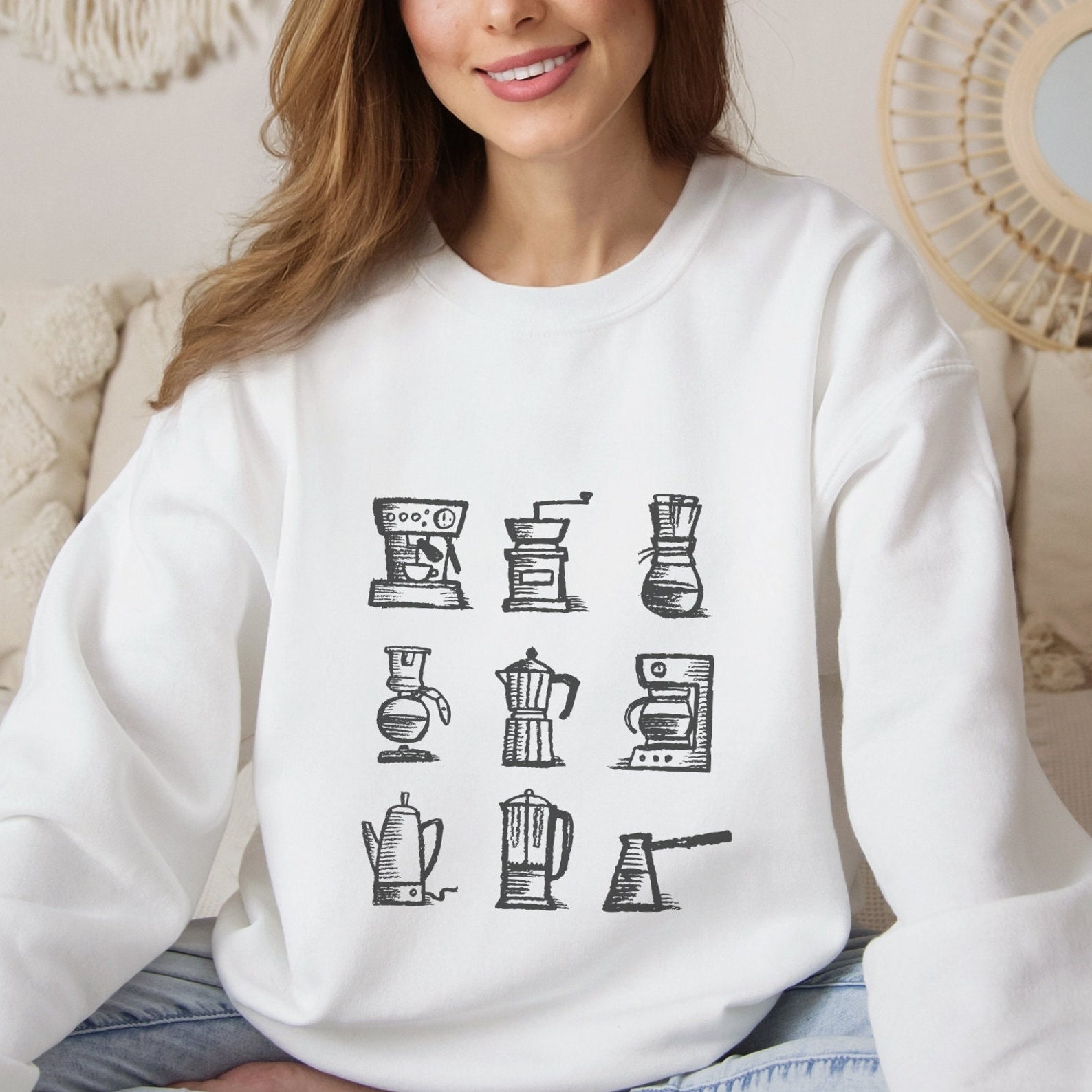 Barista Sweatshirt, Coffee Maker Sweatshirt, Coffee Sweatshirt, Coffee ...