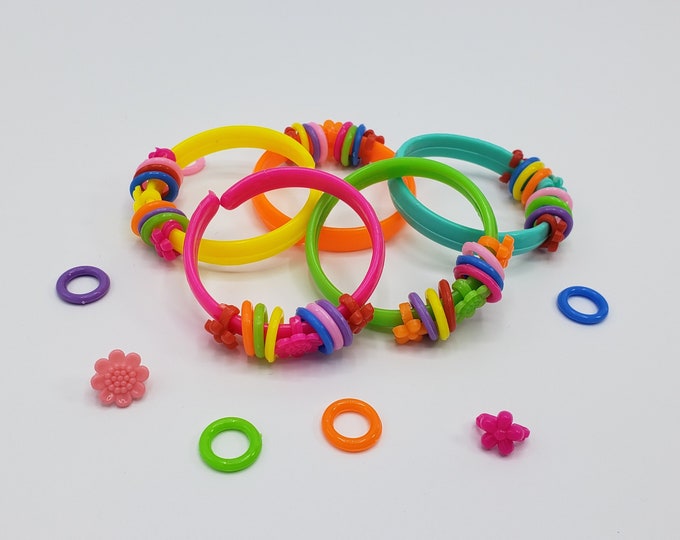 Approx 200 Mini Plastic Links 44g - Etsy