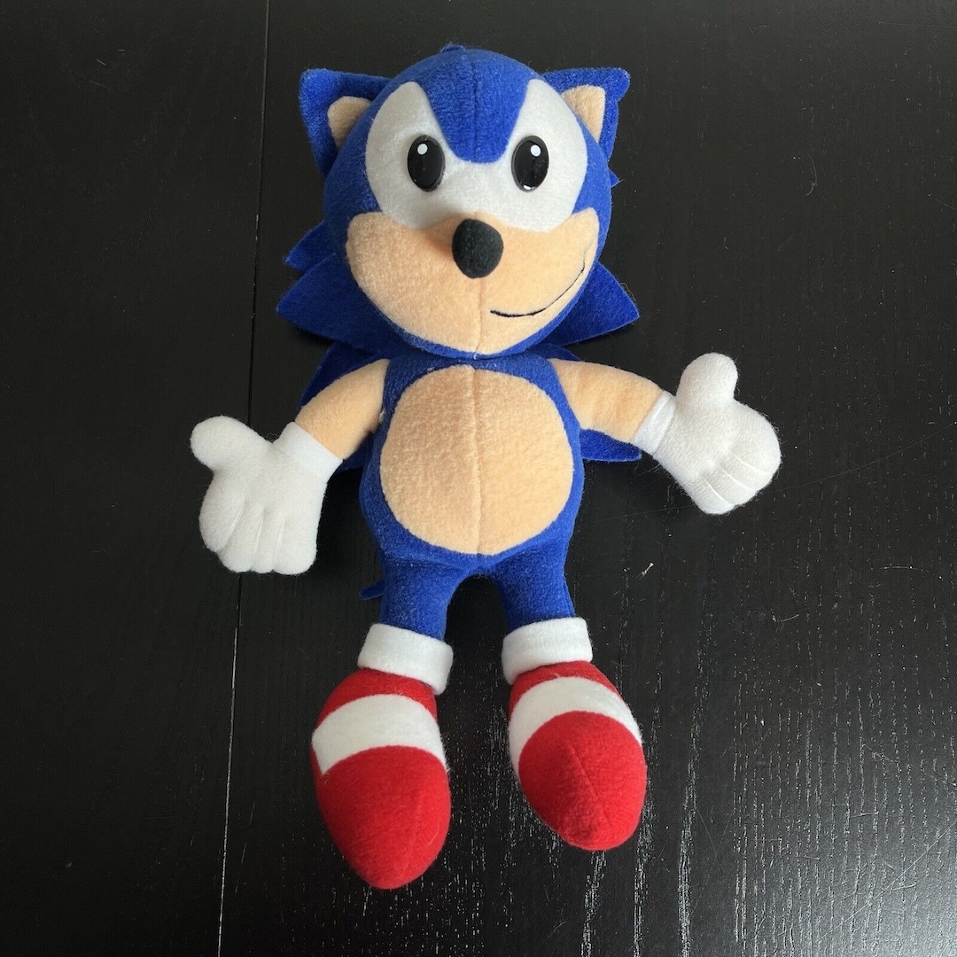 Vintage Dakin Sonic the Hedgehog 9 Blue Plush Stuffed Animal Sega 1993 ...