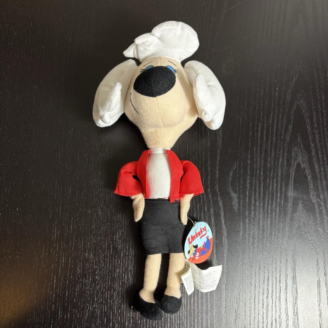 Vintage Underdog POLLY PUREBRED 13.5" Plush Stuffed Animal Toy by Nanco ...