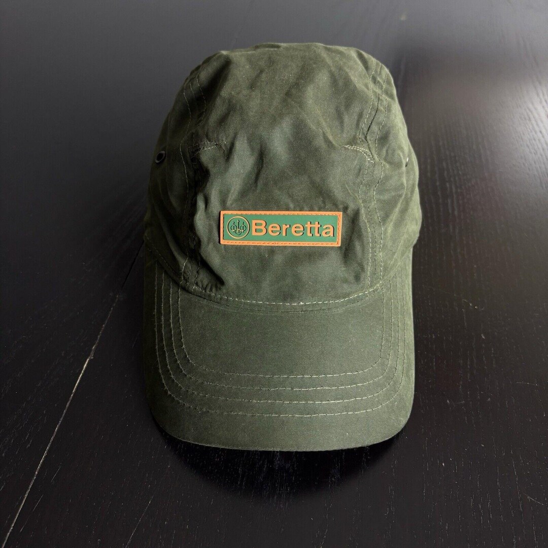 Vintage BERETTA Olive Green Baseball Cap/hat Mens One Size Fits All ...
