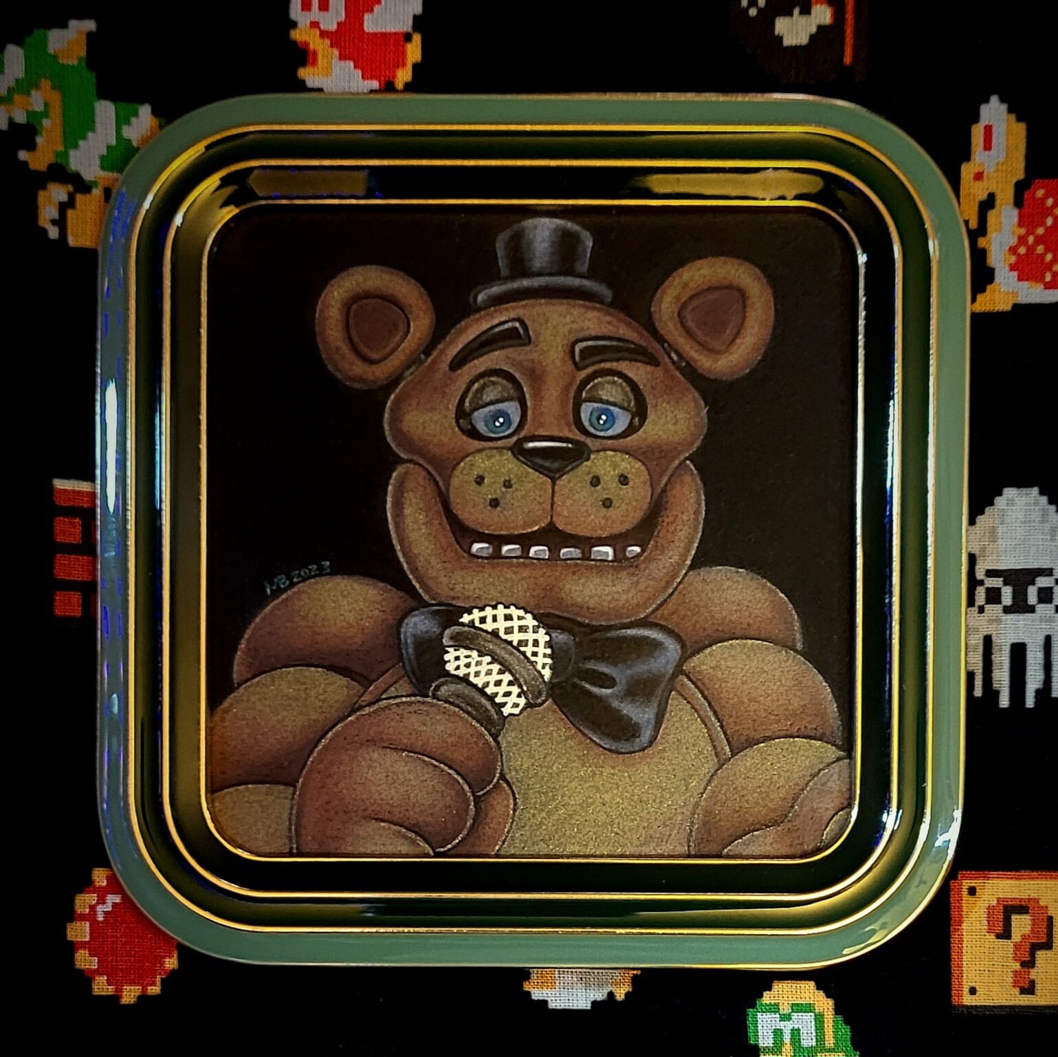 Framed Original Freddy Fazbear 2023 - Etsy