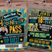 Rock Star, VIP PASS, Backstage Pass, Vip Invitation, Birthday, Pop Star ...