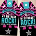 Party Favor Tag, Rockstar Birthday, Favor, Boy Birthday, Personalized ...