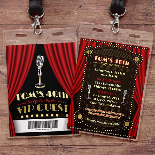 Roaring 20s Invitation Ticket - Etsy
