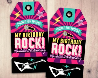 Rock Star Birthday | Etsy