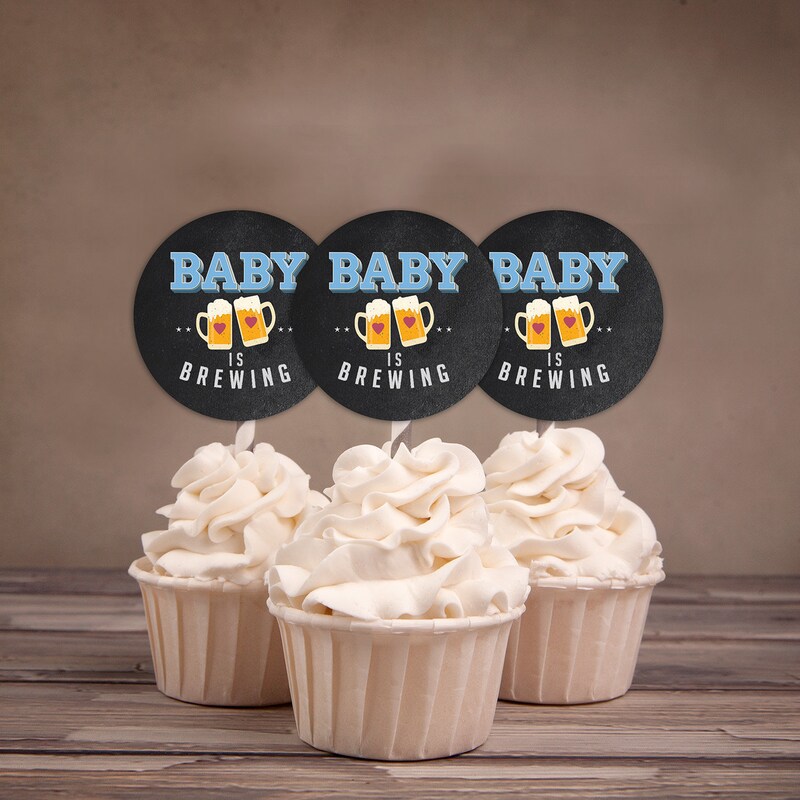 Baby Brewing Cake Toppers - Etsy