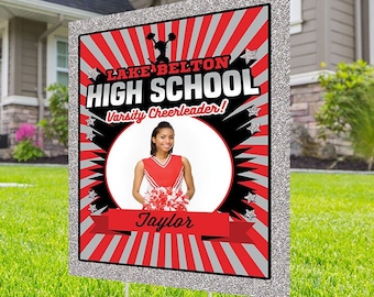 High School Senior Yard Sign - Etsy