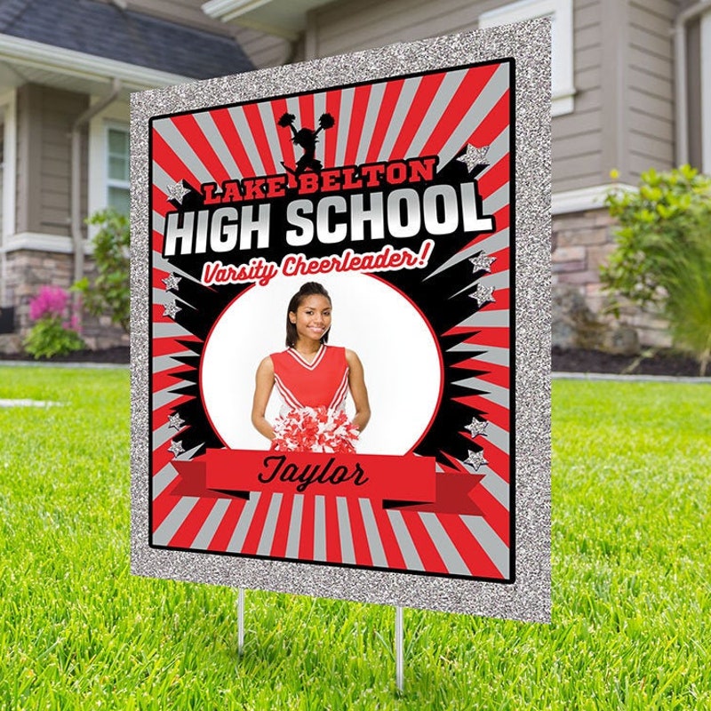 Cheerleader Signs - Etsy