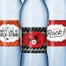 Rock Star, Water Bottle Labels for Birthday Party and Baby Shower ...