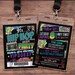 Hip Hop glow party VIP PASS backstage pass throwback | Etsy
