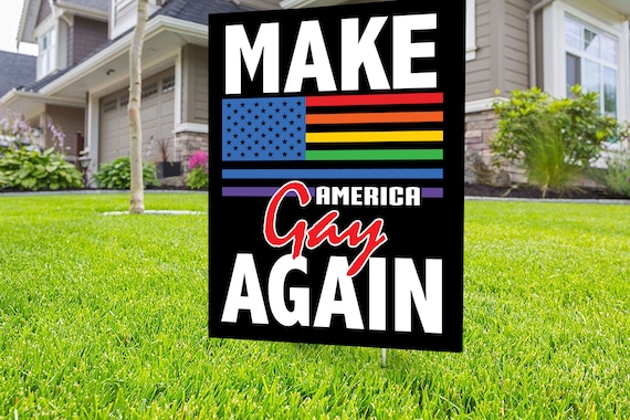 Gay Pride Yard Sign Design Digital File Only No Hate Sign | Etsy