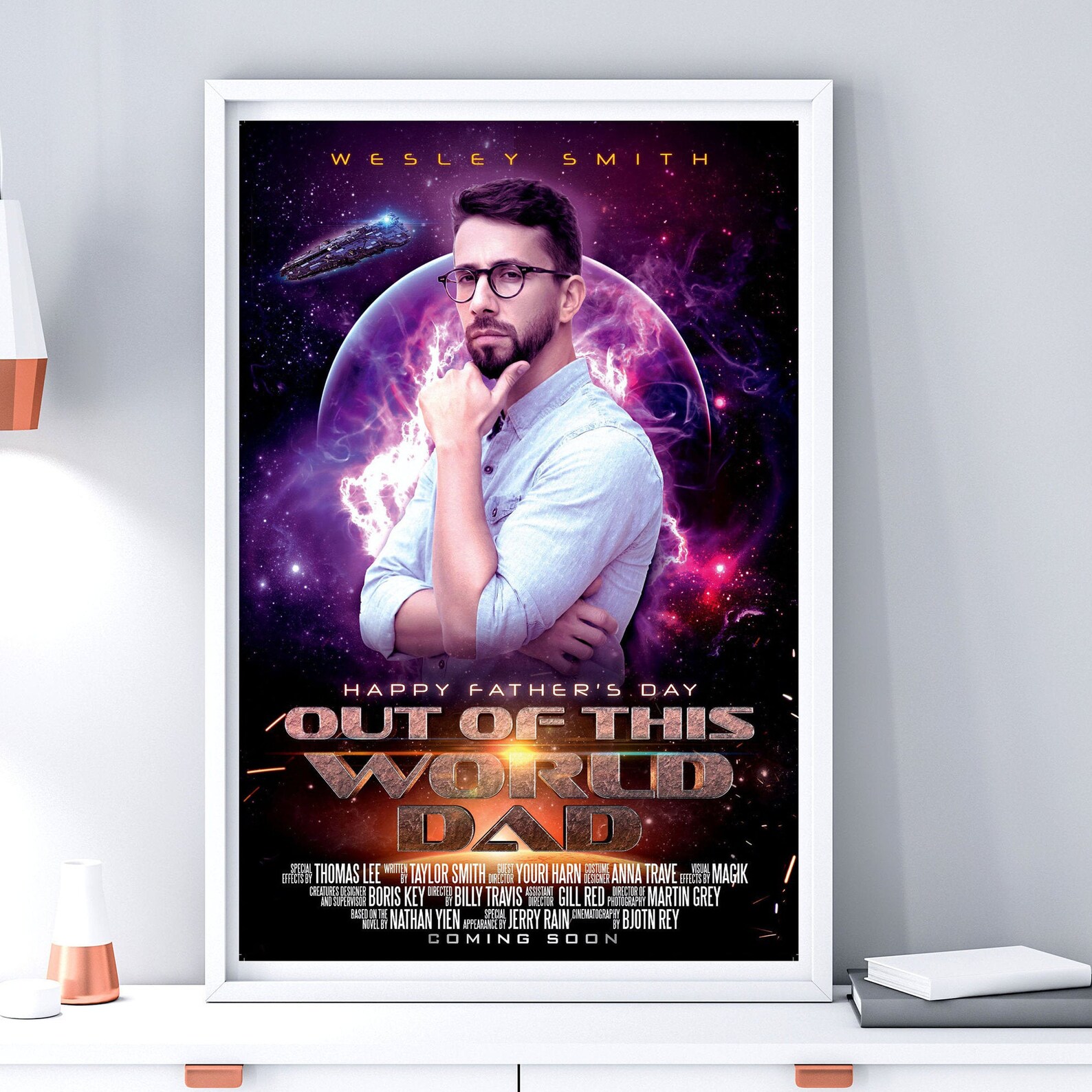 Customized Movie Poster, Digital File Only, Personalized Poster, Custom ...