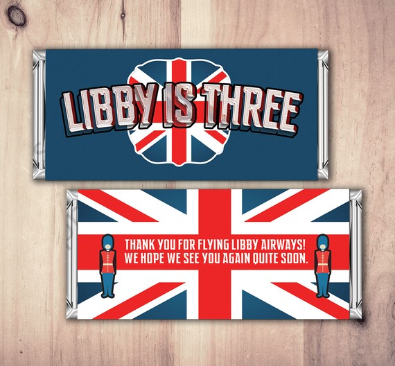 London Water Labels Unionjack Labels British Great Britain - Etsy