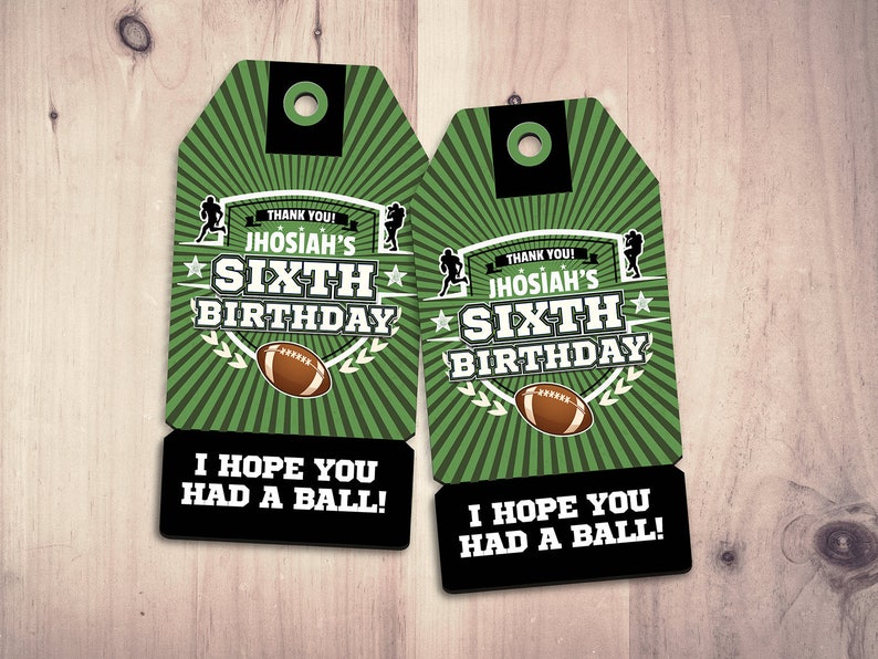 Basketball Birthday Party Favor Tag. I Hope You Had A Ball. | Etsy