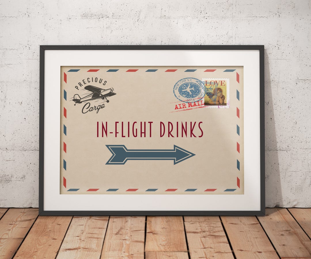 Precious Cargo, Table Signs, Baby Shower, Baby Shower, Vintage Airplane ...