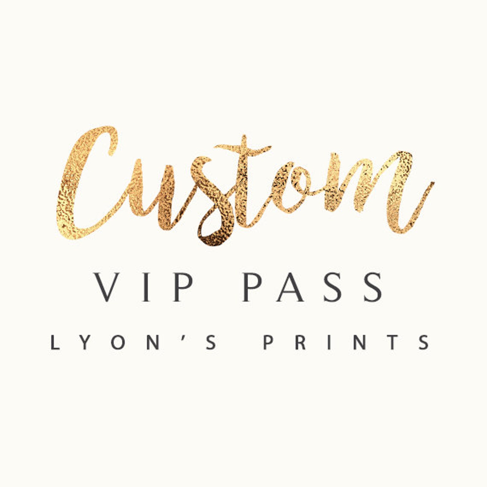 Custom Invitation Design, VIP Pass, Ticket Invitation _ Printable ...
