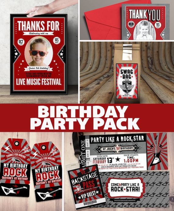 Diy Rock Star Vip Pass