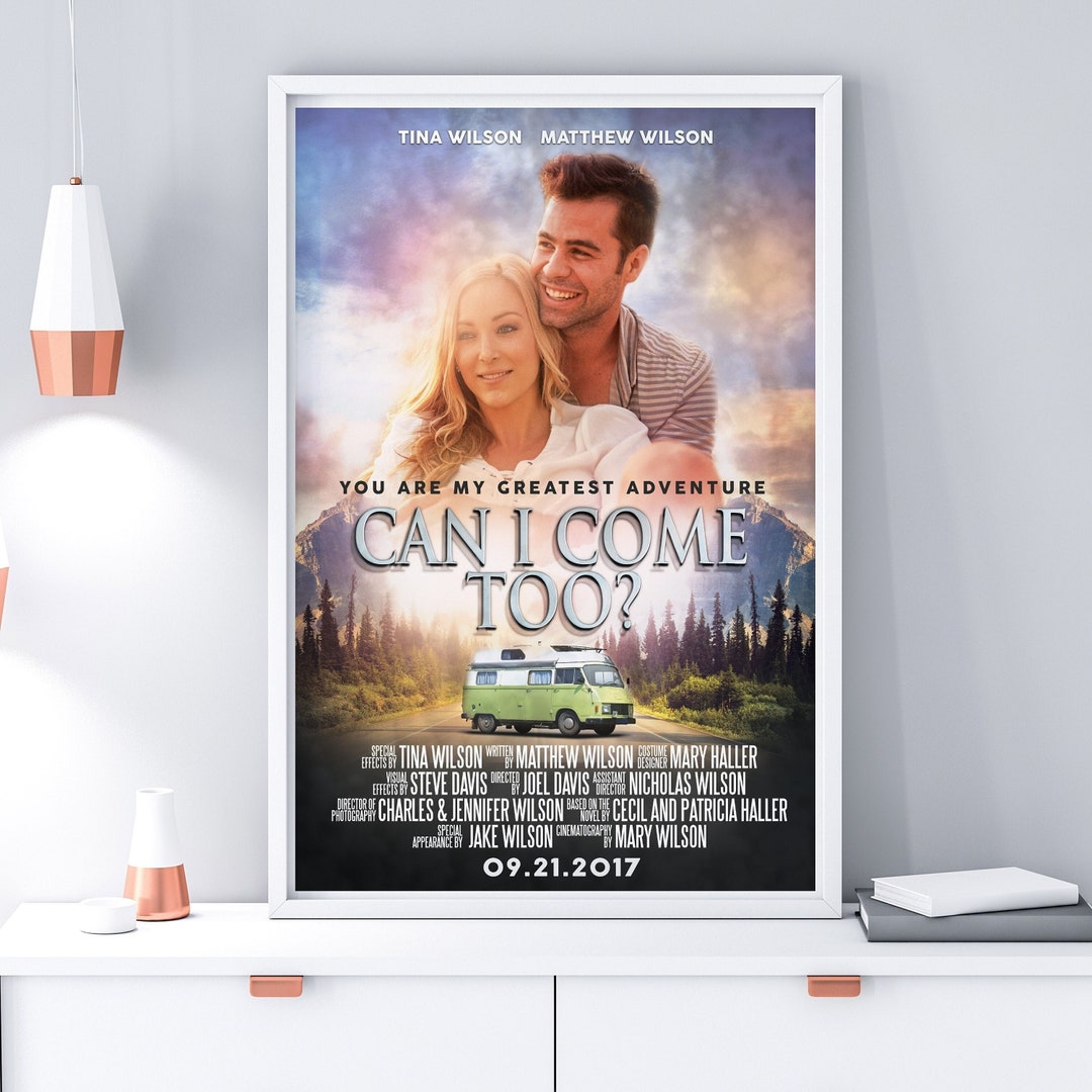 Customized Movie Poster, Digital File Only, Personalized Poster, Custom ...