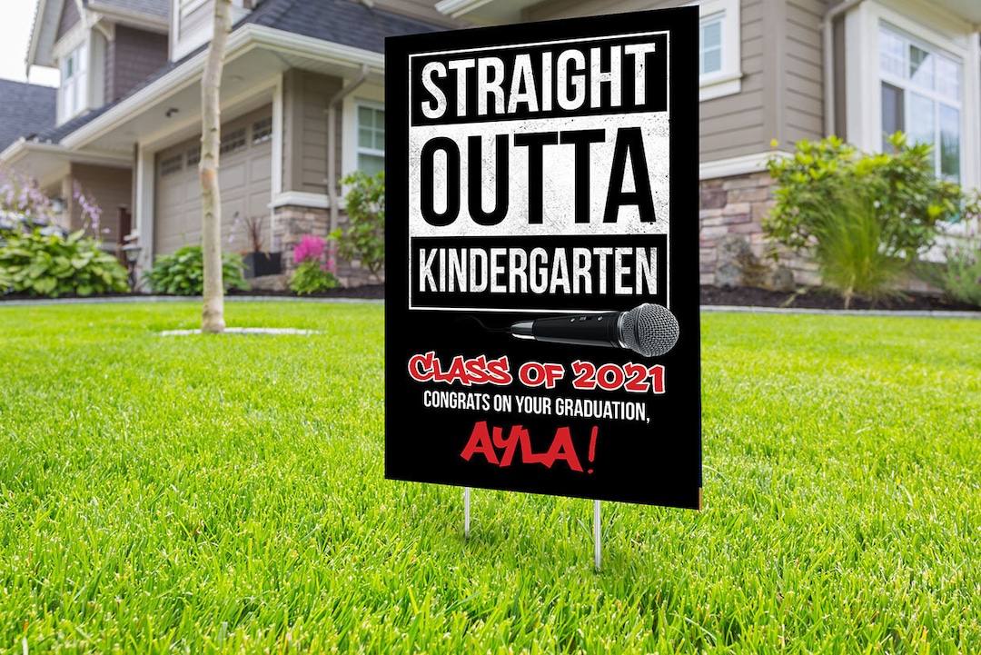 Class of 2022 Graduation, Digital File Only, Photo Yard Sign Design ...