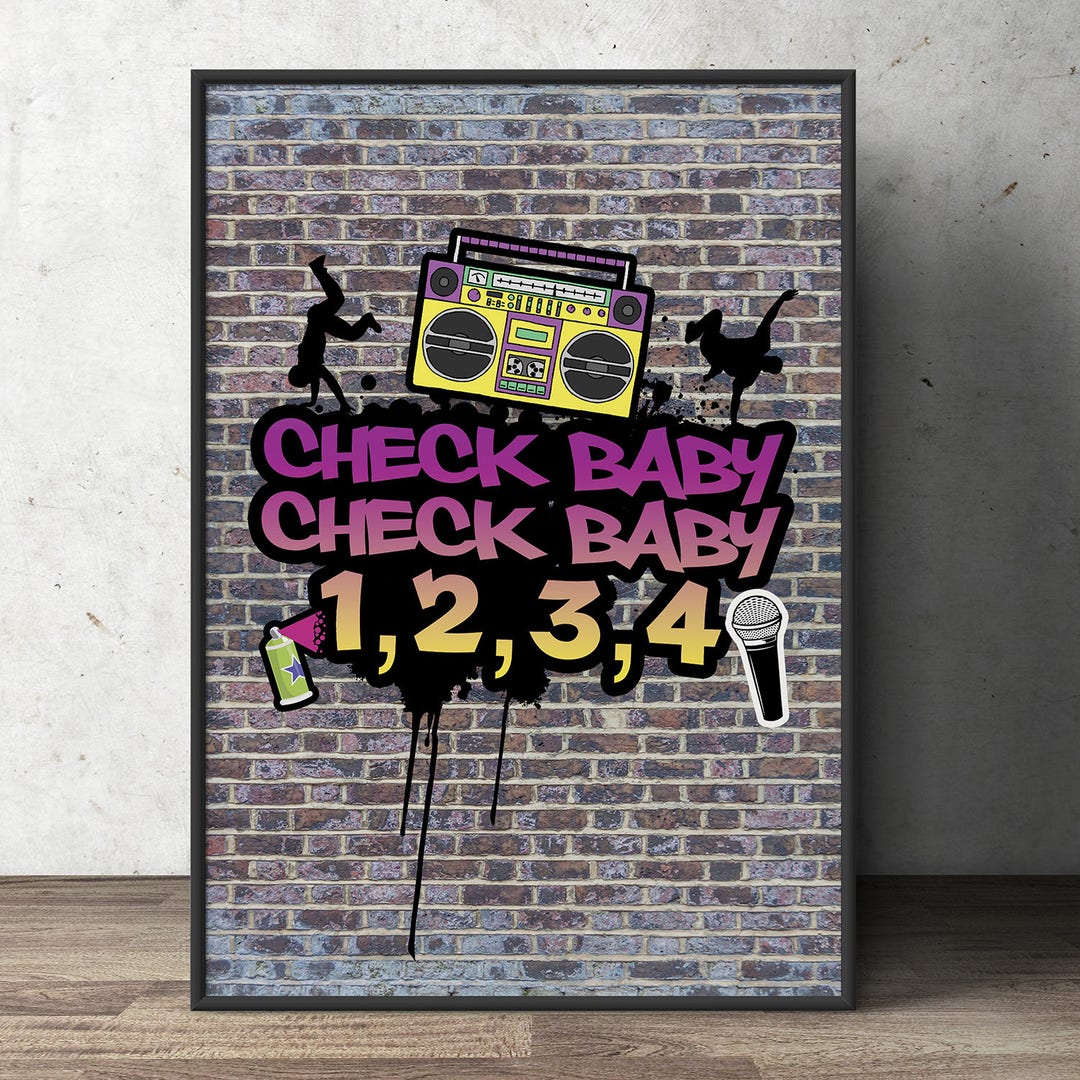 Fresh Prince, 90s Party Signs, Birthday, Baby Shower, Hip Hop, 90s ...