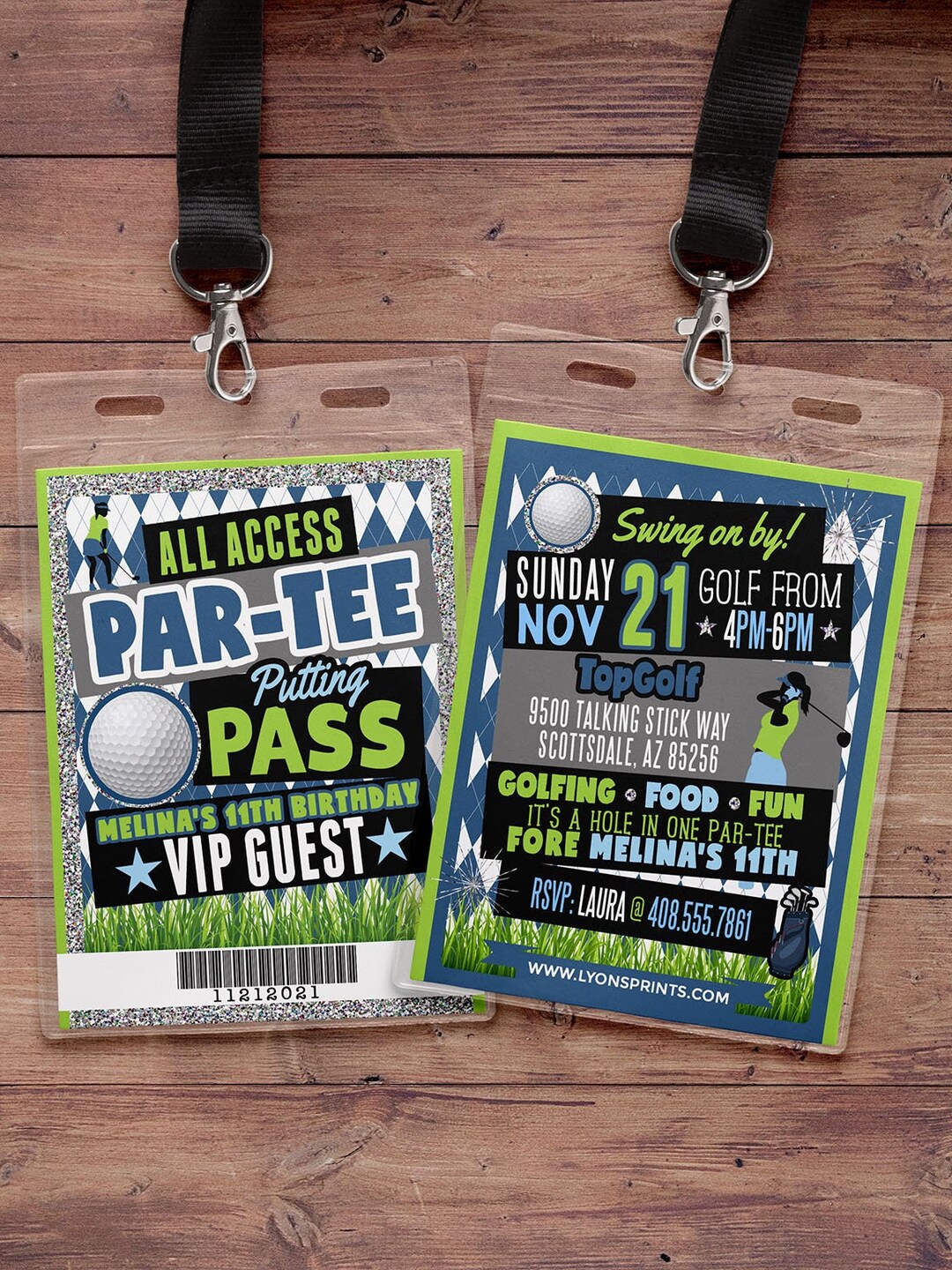 Miniature Golf Invitation , Golf Party Invite, Golf Birthday Invitation ...