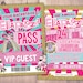 Rock Star, VIP PASS, Backstage Pass, Vip Invitation, Birthday, Pop Star ...