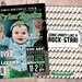Rock Star Magazine Theme Birthday Invitation, Rockstar, Baby Shower ...