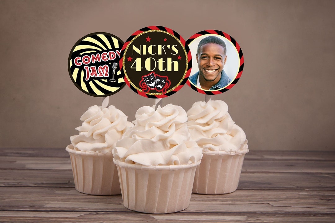 Cupcake Toppers, Comedy Club Party, Party Decor, Gatsby, Great Gatsby ...