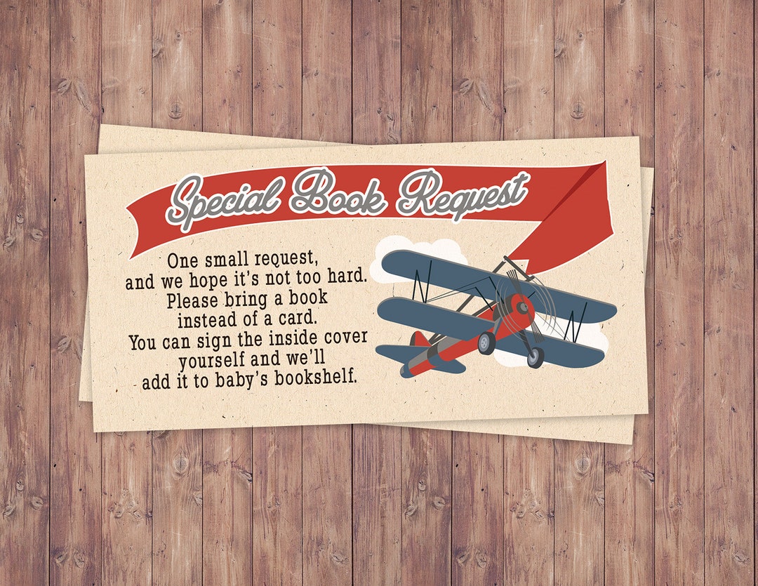 Precious Cargo Book Request, Baby Shower, Vintage Airplane, Baby Shower ...