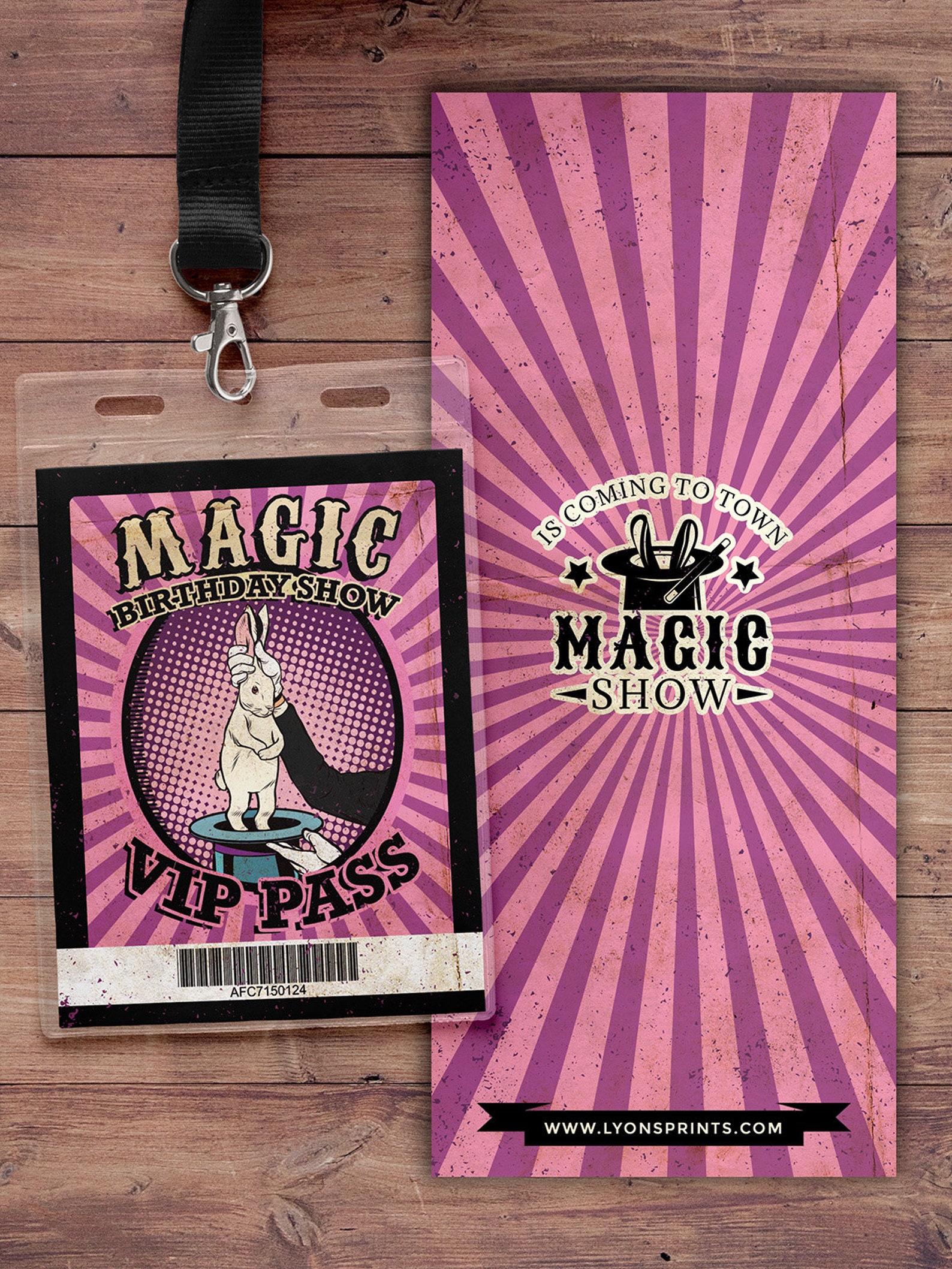 Magic Party Invitation Magic Birthday Invitation Magician - Etsy