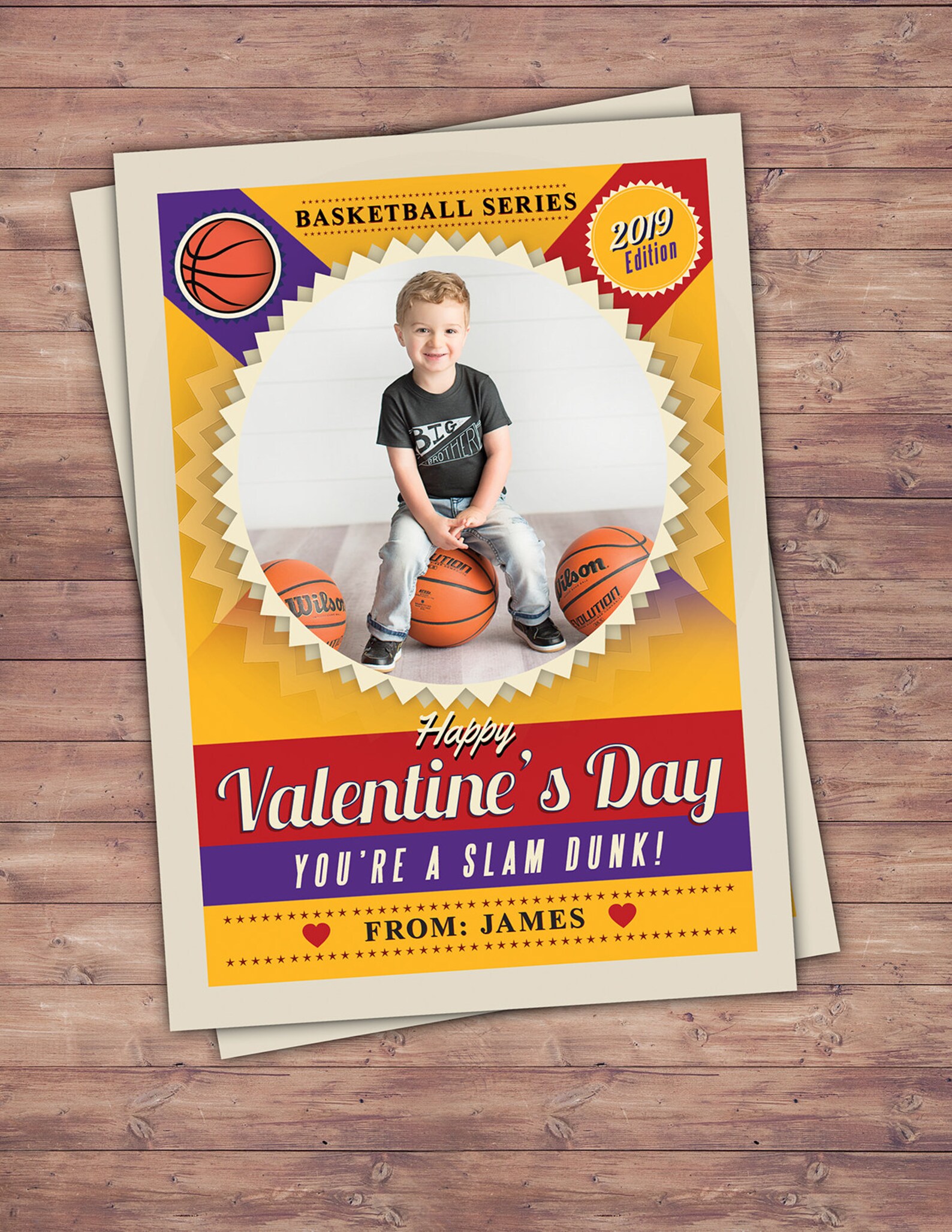 Valentine Cards for Kids- Kids Valentine Cards- All Star Valentine ...