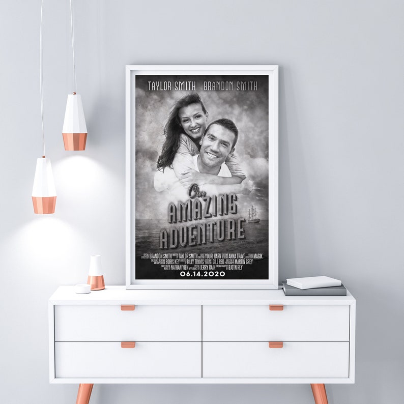 Customized Movie Poster, Digital File Only, Personalized Poster, Custom ...