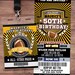 Football Ticket Invitation // All Star Birthday // VIP Pass, Sports ...
