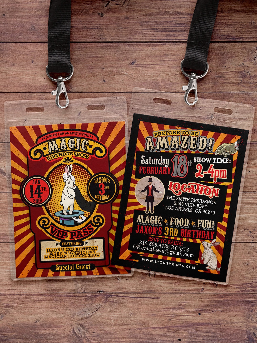 Magic Party Invitation Magic Birthday Invitation Magician Invitation ...