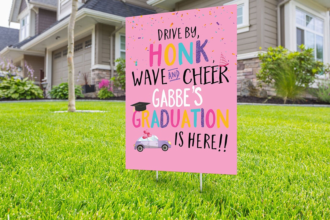 Class of 2022 Graduation, Digital File Only, Photo Yard Sign Design ...