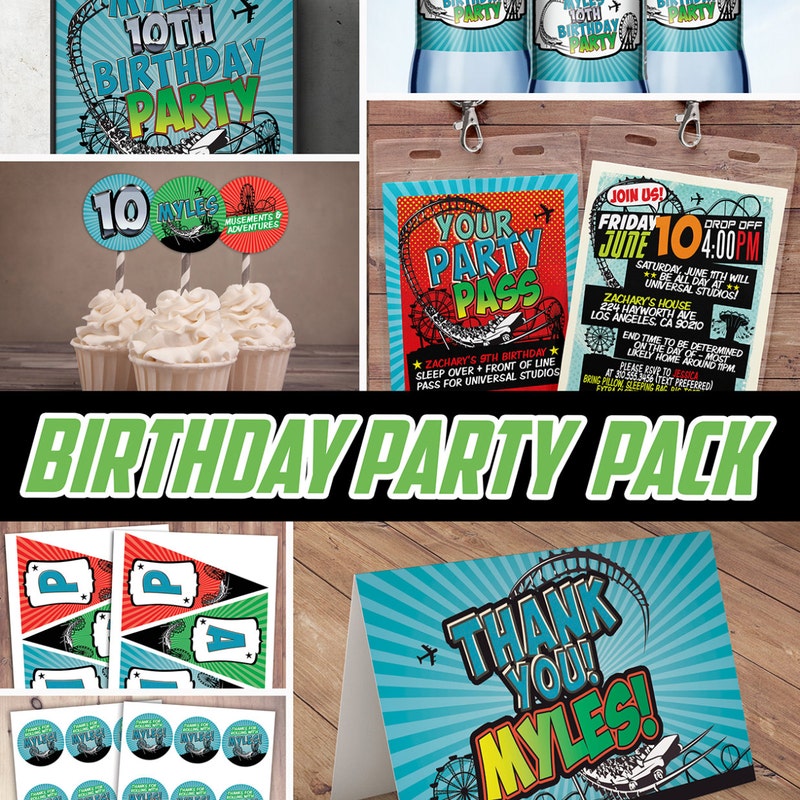 Amusement Park Signs - Etsy