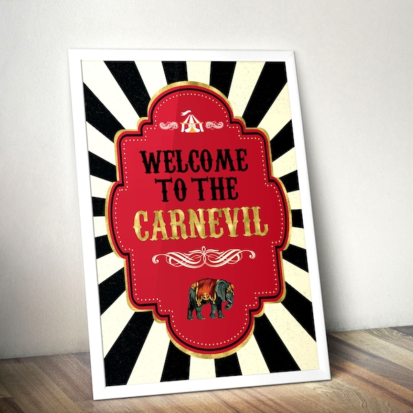 Circus Sign - Etsy