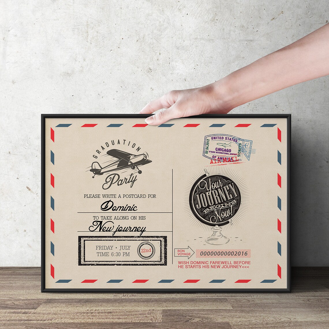 Post Card, Table Sign, Time Capsule, Precious Cargo, Baby Shower ...